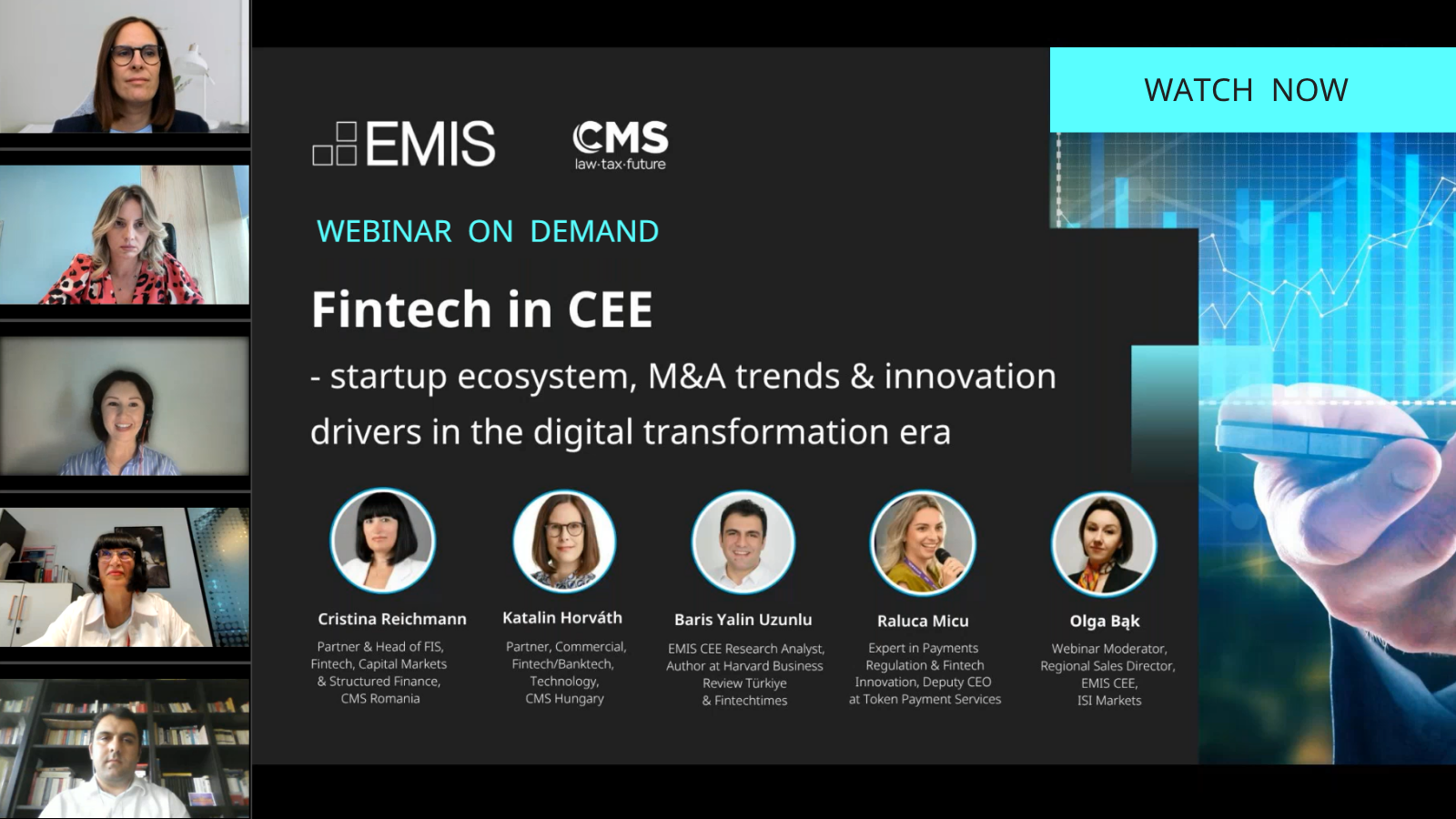 Fintech in CEE - EMIS & CMS Webinar On Demand